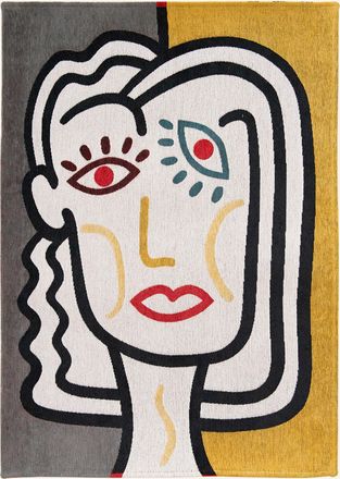 Louis De Poortere Louis De Poortere Teppich Gallery Dora blau