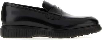 Ferragamo Homme, Chaussures, Noir, Taille: 41 1/2 EU Simone Mocassins