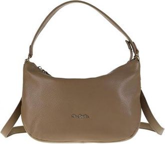Pierre Cardin Sac &agrave; bandouli&egrave;re pour femme en cuir v&eacute;ritable Made in Italy 32,5 x 19 x 10 cm 55094, Marbre., Taille unique