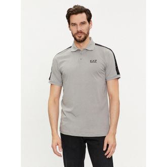 Emporio Armani Poloshirt 3DPF23 PJ02Z 0923 Grau Regular Fit