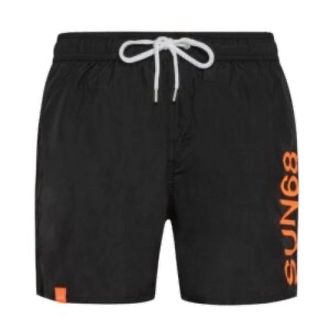 Sun 68 Logo Front Swim Pant - - Swimwear - Herren - Schwarzk - S