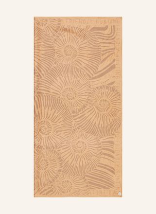 Friendly Hunting Friendly Hunting Seidentuch Escargot braun