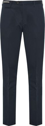 Corneliani Tapered-Hose mit B&uuml;gelfalten - Blau