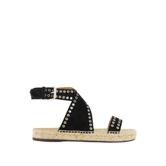 Isabel Marant Studded Suede Sandalen - - Shoes - Damen - Schwarzk - 37 EU