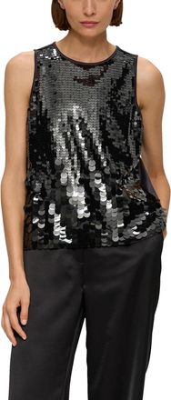 s.Oliver Blusentop mit Pailletten