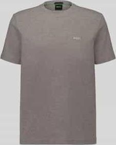 HUGO BOSS Regular Fit T-Shirt mit kleinem Logo-Schriftzug
