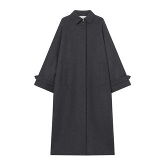 Mark Kenly Domino Tan Einreiher-M&auml;ntel - - Coats - Damen - Grau - S