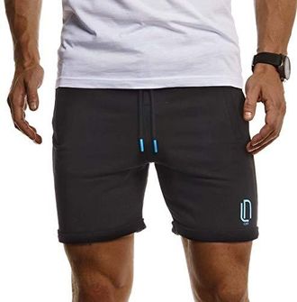 LEIF NELSON LN8299 Short de sport pour homme Coupe ajust&eacute;e - - Medium