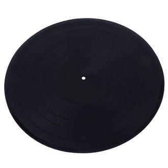 BESPORTBLE Retro Silikon Untersetzer und Tischmatte mit Rutschfester Vinyl Schallplatten Oberfl&auml;che Hitzebest&auml;ndig und Pflegeleicht als Kreatives Home Placemats 