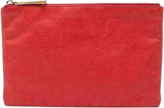 Fendi Pochette Vintage Pre-owned - Femme - Pre-owned - Rouge - Taille: ONE Size