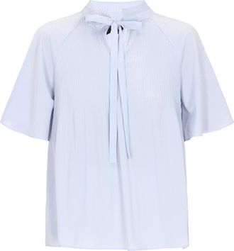 Dreimaster Dreimaster Bluse Frauen hellblau