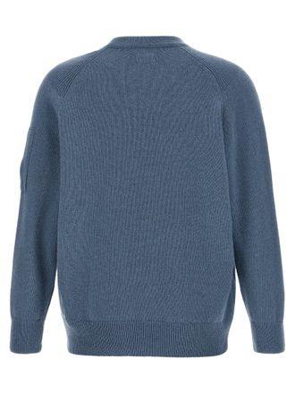 C.P. Company Wool Crew Neck Sweater - Blue