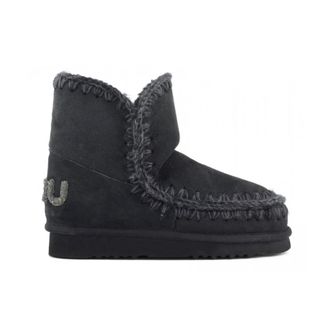 Mou Eskimo 18 Glitter Logo - Femme - Chaussures - Noir - Taille: 37 EU