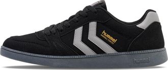 Hummel Hummel Unisex Handball Perfekt Synth. Suede Sneaker, Black Grey, 41 EU