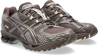 Asics Asymmetric Mesh Sneaker - Brown