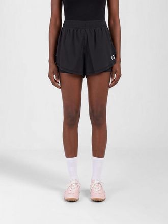 Yohji Yamamoto Sportshorts von aus technischem Stretch-Gewebe mit elastischem, mittelhohem Bund