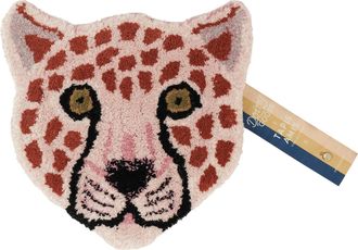 Doing Goods Tapis t&ecirc;te de l&eacute;opard Pinky en laine Doing Goods