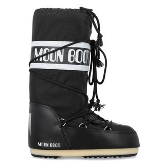 Moon Boot Icon Nylon Boots - - Shoes - Damen - Schwarzk - 34 EU