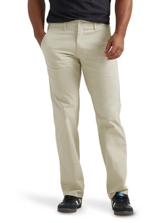 Lee Herren Performance-Serie Extreme Comfort Straight Fit Pantperformance Hose mit gerader Passform, Stone, 36 W/34 L