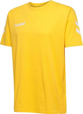 Hummel Hummel Herren Hmlgo Cotton S/S T-shirts, Sports Yellow, XXL EU