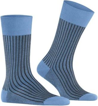 Falke Chaussettes mi-hautes &agrave; rayures en coton m&eacute;lang&eacute;