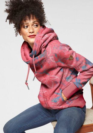 Ragwear Kapuzensweatshirt GRIPY FLOWERS O Hoodie mit floralem All Over-Druck
