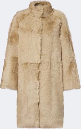 Nour Hammour Manteau Blaise en shearling