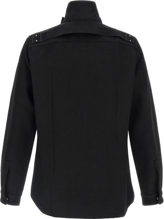 Rick Owens Outershirt Jacket - Black
