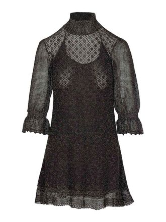 Chlo&eacute; Pull Col Roul&eacute; - Noir
