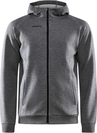 Craft CORE Soul Full Zip Hood M DK Grey Mela L