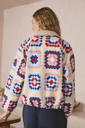 Next Fleecejacke Fleece mit durchgehendem Rei&szlig;verschluss (1-St)