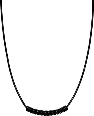 Liebeskind Liebeskind Berlin Halskette - Edelstahl Twist - Gr. unisize - in Schwarz - f&uuml;r Damen