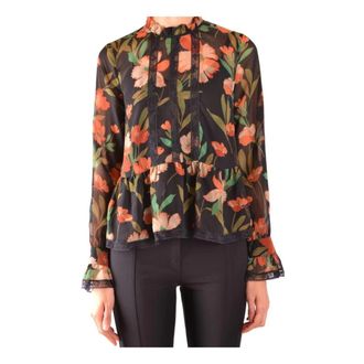 Twinset Damen Shirt - - Blouses & Shirts - Damen - Mehrfarbig - L