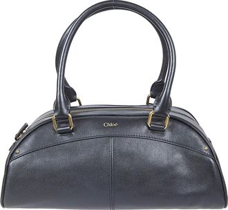 Chlo&eacute; Femme, Sacs, Noir, Taille: ONE Size Bowling Bag