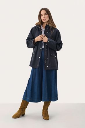 Part Two Jacke Gerade Passform Dark Navy