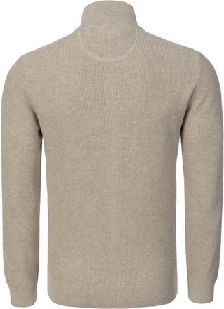 GANT Strickjacke Micro Textured Cotton Zip Herren Sweatjacke, Feinstrickjacke, Grobstrickjacke, Wolljacke, Cardigan