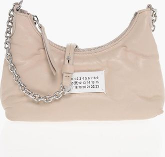 Maison Margiela MM11 Gesteppte Leder-Hobo-Tasche GLAM SLAM mit Kettenriemen Maison Margiela