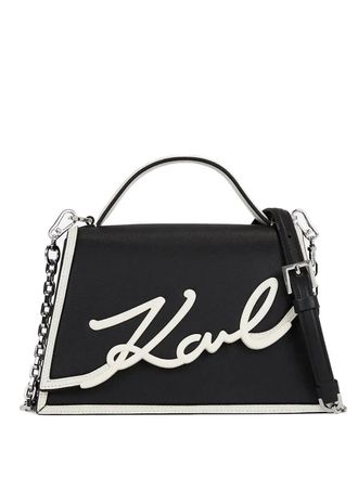 Karl Lagerfeld petit sacoche K/Signature - Noir
