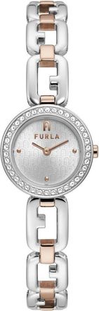Furla Uhr - Analoge Quarzuhr Furla Arco Chain - Gr. unisize - in Silber - für Damen