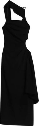 Jacquemus Femme, Robes, Noir, Taille: 36 FR Robe Avec Un Pli