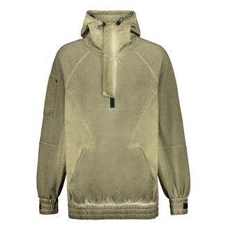 ISO.POETISM Cotton Hoodie - - Sweatshirts & Hoodies - Herren - Gr&uuml;n - S