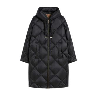 Max Mara Schwarze M&auml;ntel The Cube Stilvoll - - Coats - Damen - Schwarzk - S