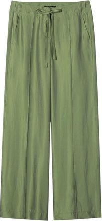 Luisa Cerano Femme, Pantalons, Vert, Taille: 42 FR Wide Pantalons