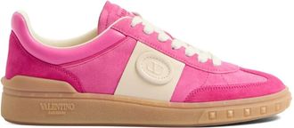 Valentino Garavani Low-Top Sneaker - Sneakers Fuchsia - Gr. 36,5 (EU) - in Gold - f&uuml;r Damen