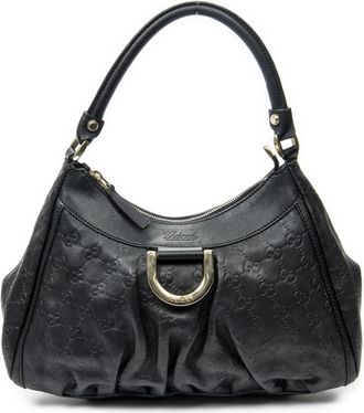 Gucci Crossbody Bags - Small D-Ring Hobo - Gr. unisize - in Schwarz - f&uuml;r Damen