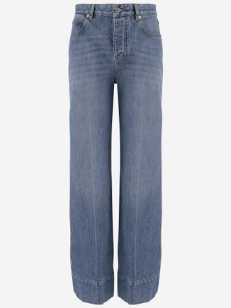 Bottega Veneta Womens Cotton Denim Jeans Trousers