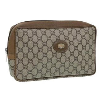 Gucci Pre-owned Canvas clutches - - Pre-owned - Damen - Beige - ONE SIZE