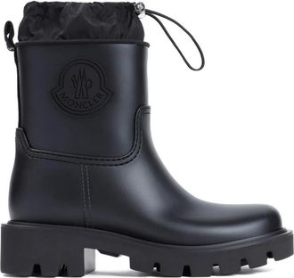 Moncler Stiefel - Kickstream Black Pvc Boots - Gr. 36 (EU) - in Schwarz - f&uuml;r Damen