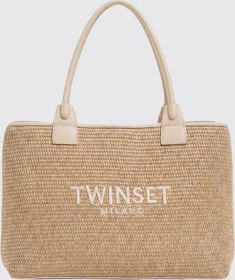 Twinset Sac Port&eacute; &eacute;paule TWINSET Femme couleur Sable