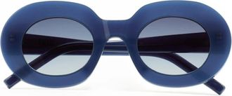 Kaleos Femme, Accessoires, Bleu, Taille: 47 MM Darling 004 Lunettes de soleil